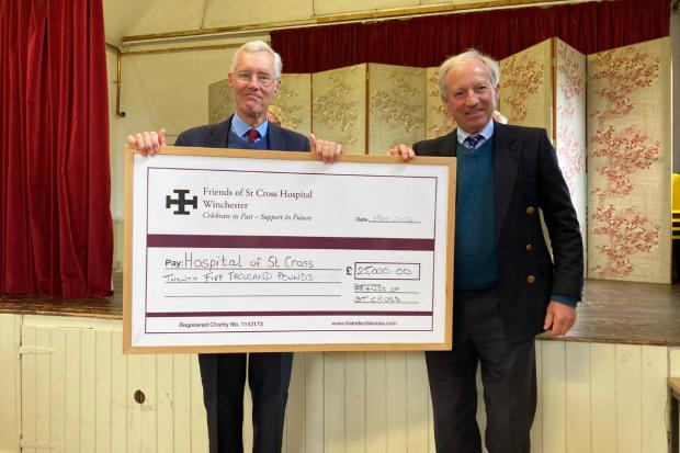Long-serving hospital charity chairman steps down after 15 years