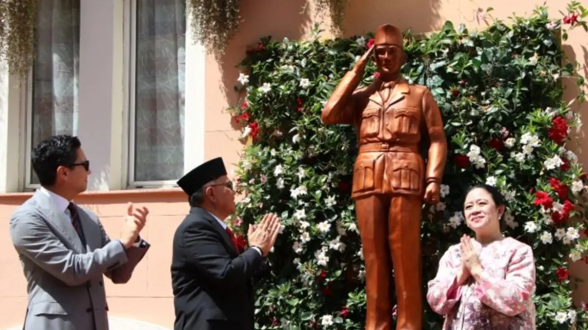 KBRI Roma resmikan patung Presiden Soekarno pada peringatan Hari Lahir ...