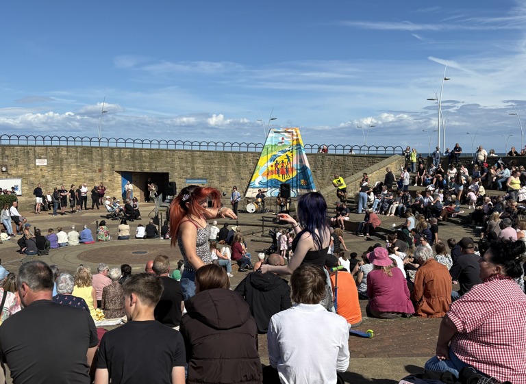 Popular coastline market returns to South Shields