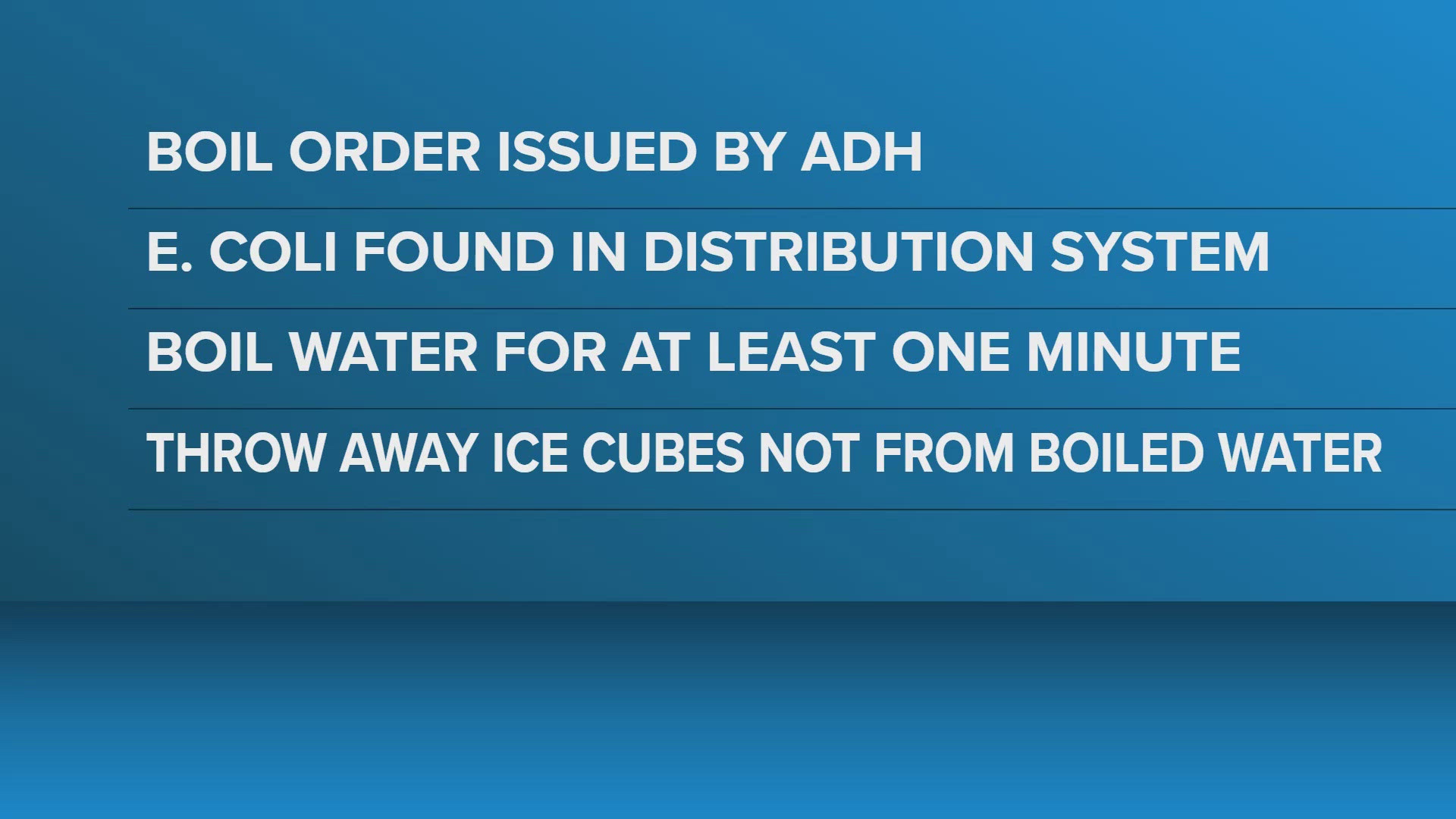Latest news | Elkins continues boil order after E coli found in ...
