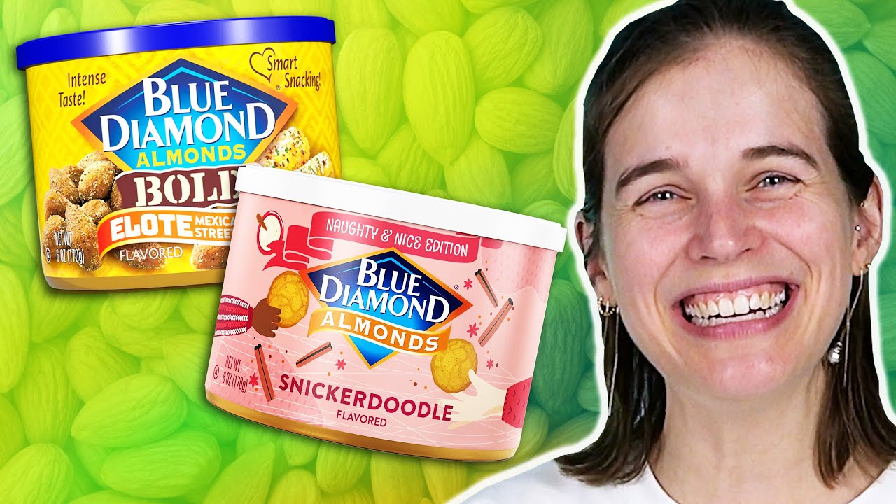 Irish people try weird almond flavours