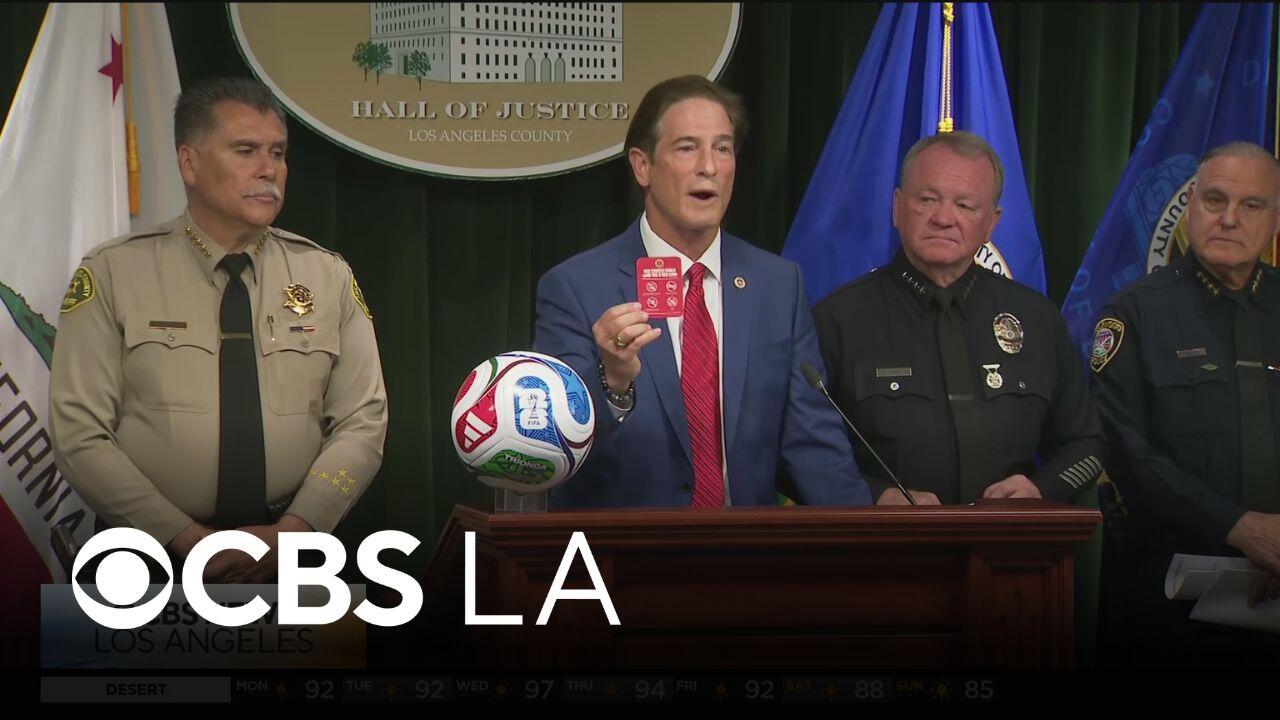 Local and federal officials provide a FIFA World Cup safety update