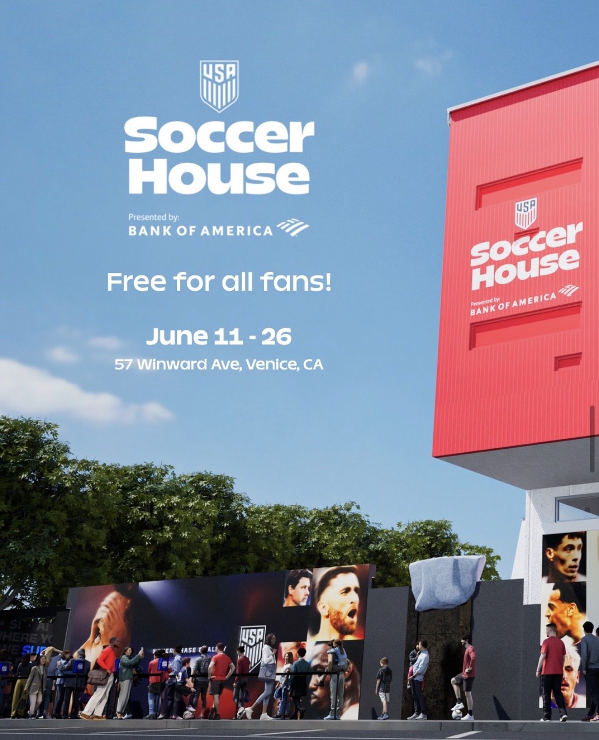 US Soccer House 2026, LA