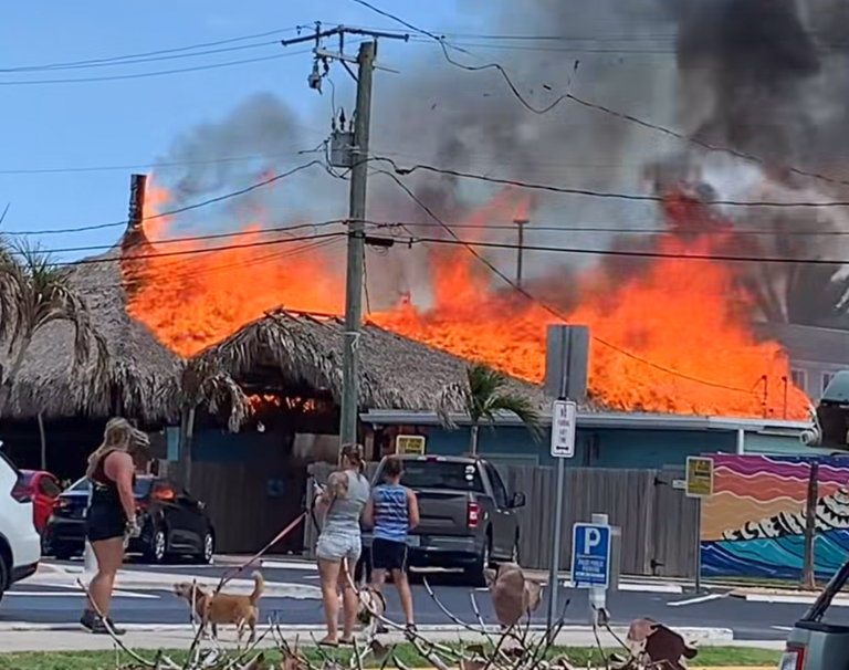 Photos reveal severe damage from fire at popular Florida restaurant