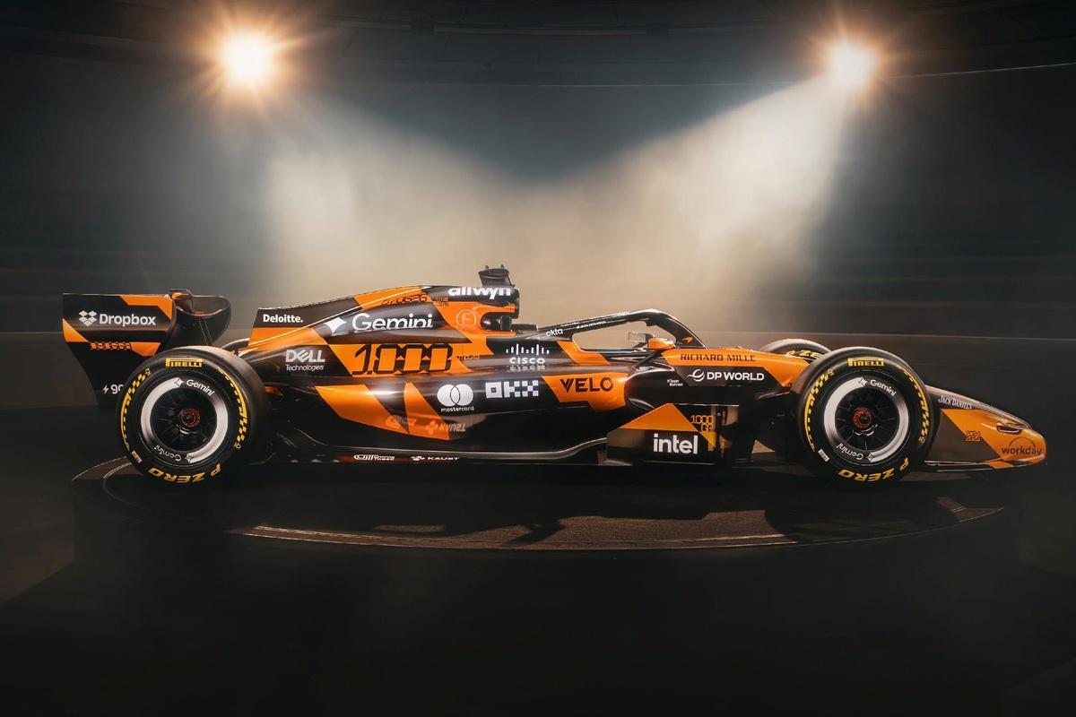 McLaren viert in Monaco duizendste Formule 1-race met speciale livery