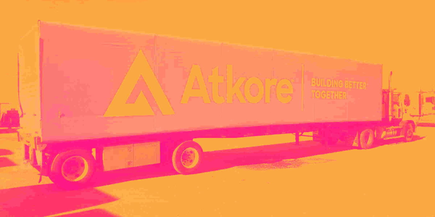 A look back at electrical systems stocks’ Q1 earnings: Atkore (NYSE ...