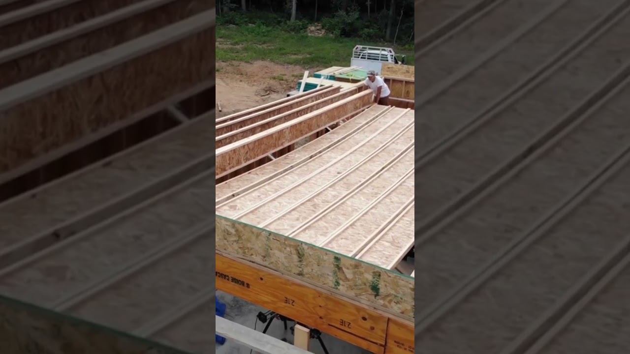 Frame the first floor of a custom home from the ground up