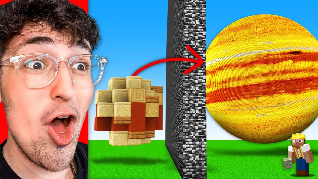I cheated using pro builders in Minecraft build battle