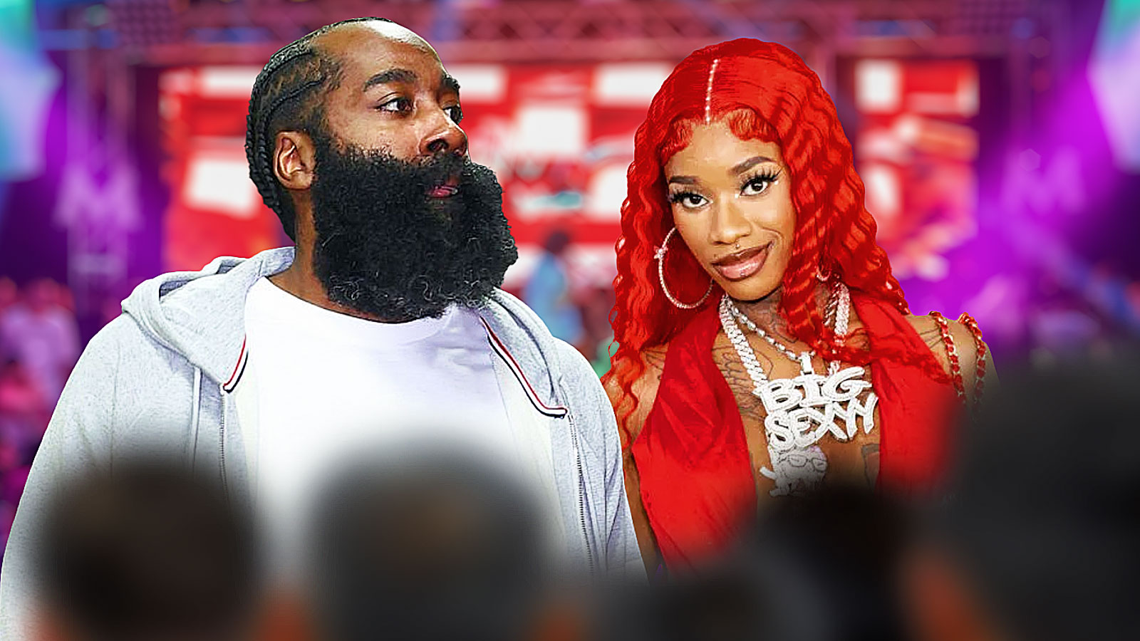James Harden spotted partying with Sexyy Red at Booby Trap in Miami