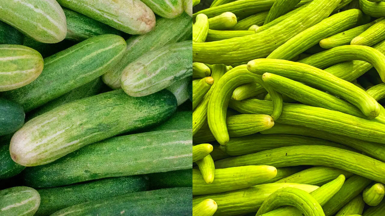 Cucumber (kheera) vs snake cucumber (kakdi): Which is more hydrating ...