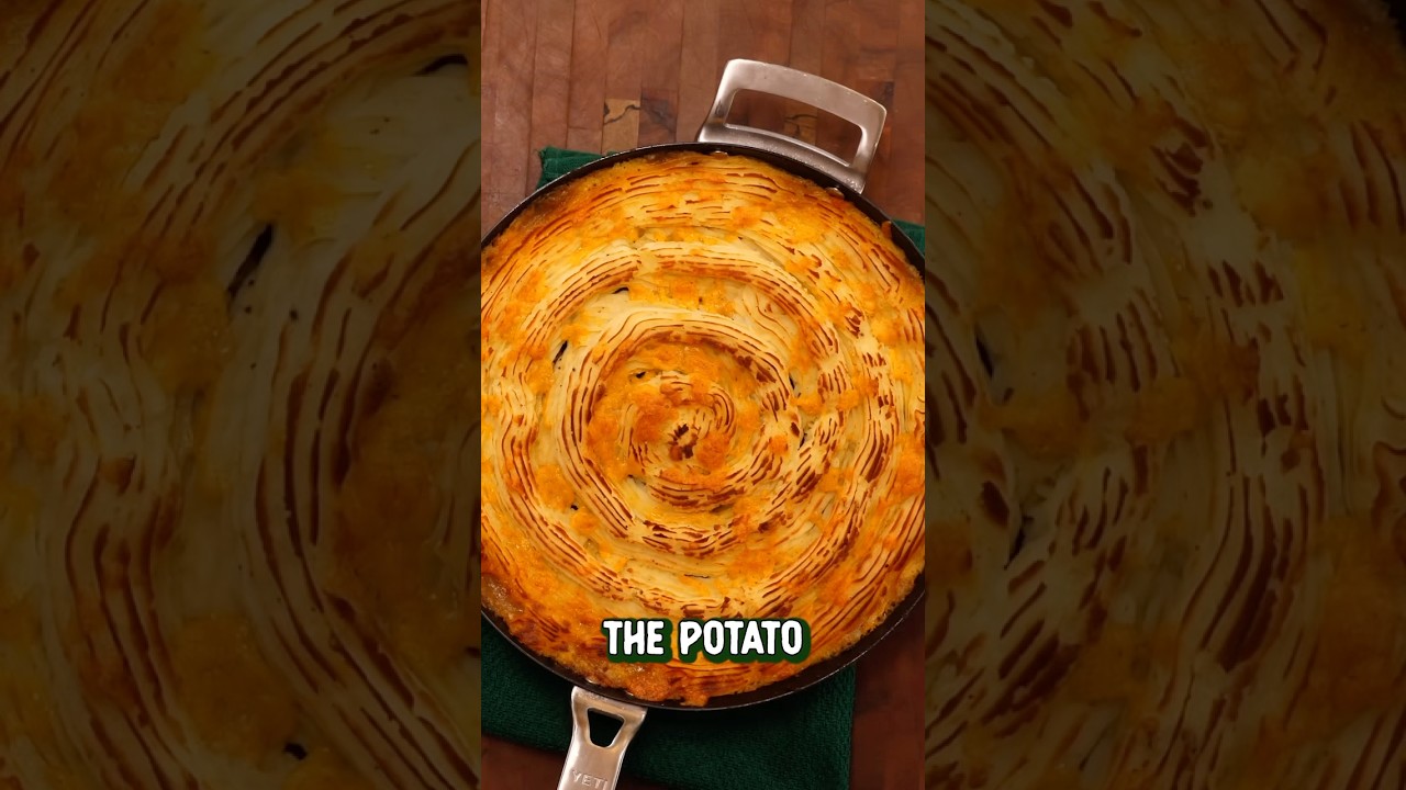 Brad Leone goes full chaos mode baking crispy shepherd’s pie