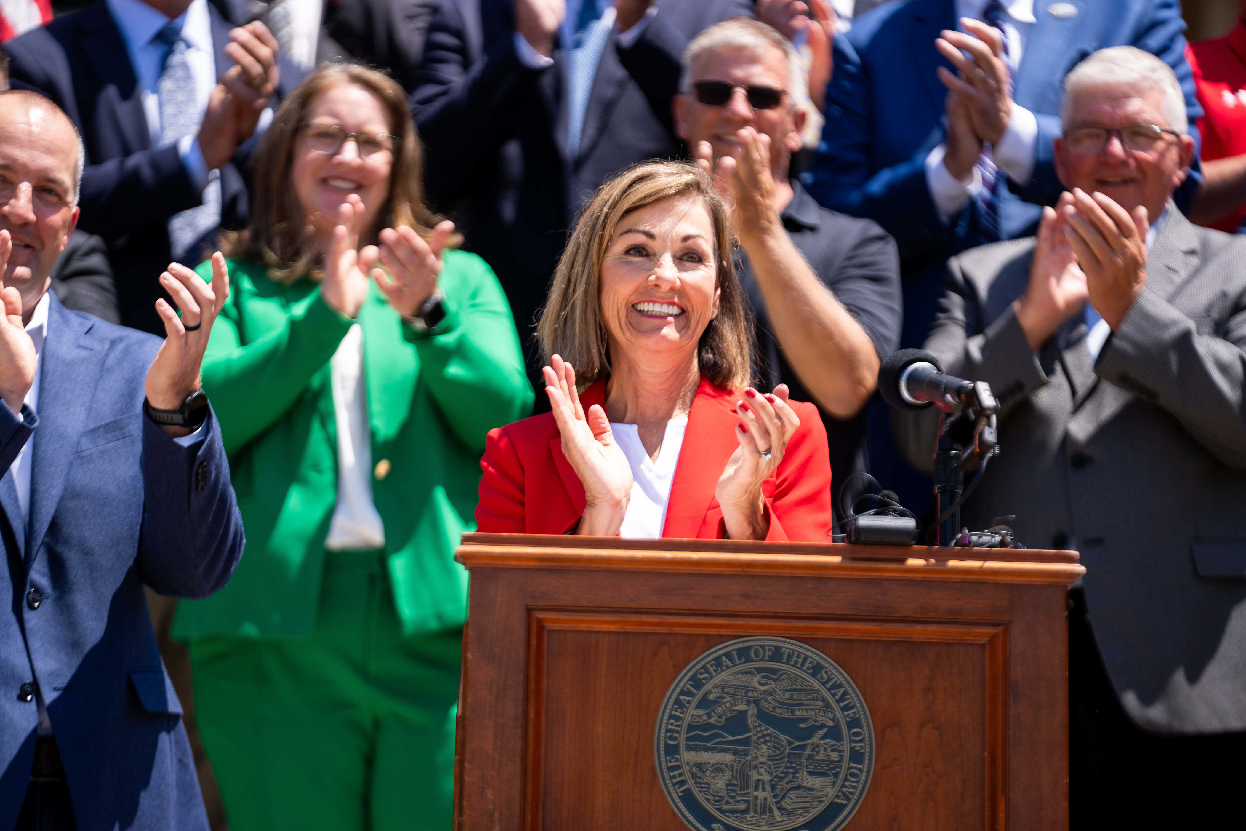 Gov. Kim Reynolds signs Iowa water quality funding overhaul into law