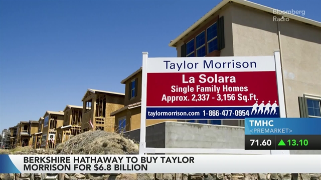 Taylor Morrison soars on Berkshire deal; IBM jumps on Trump mention ...