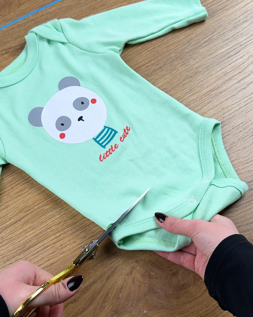 Onesie upcycle hack every parent needs