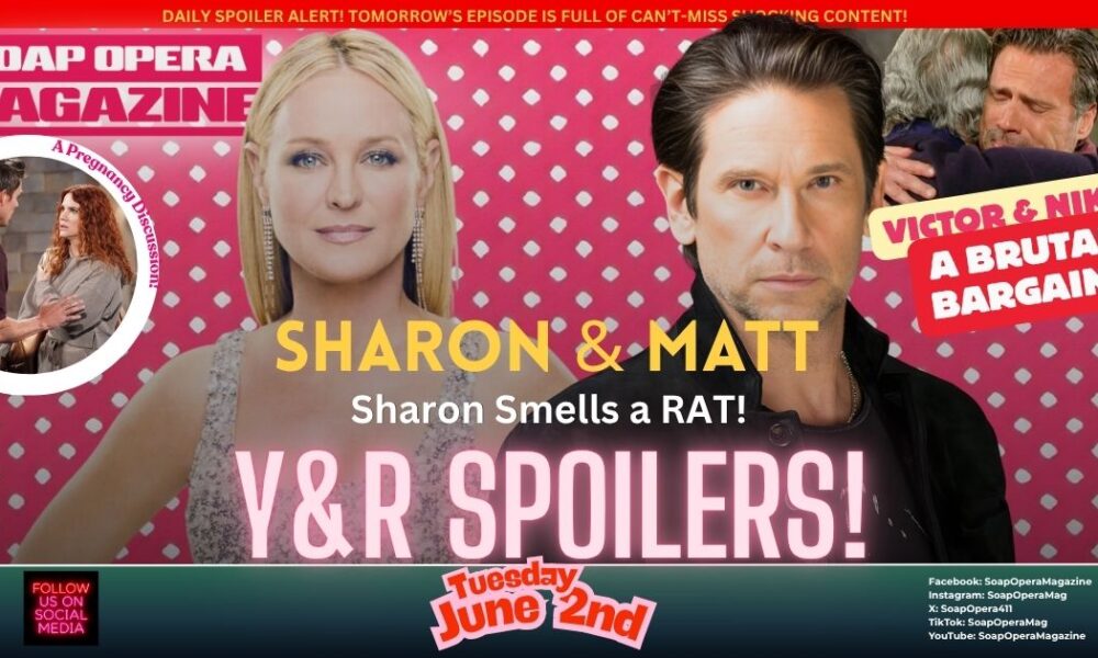 Young and the Restless spoilers – Tuesday, June 2: Sharon Newman looks ...