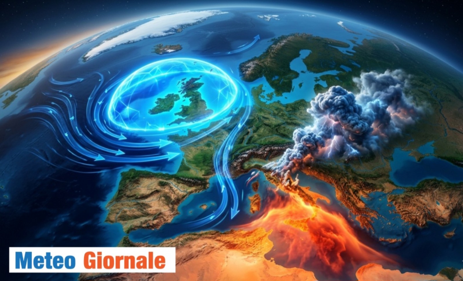 Blocco atlantico: Alte pressioni sulle Isole Britanniche e risvolti ...