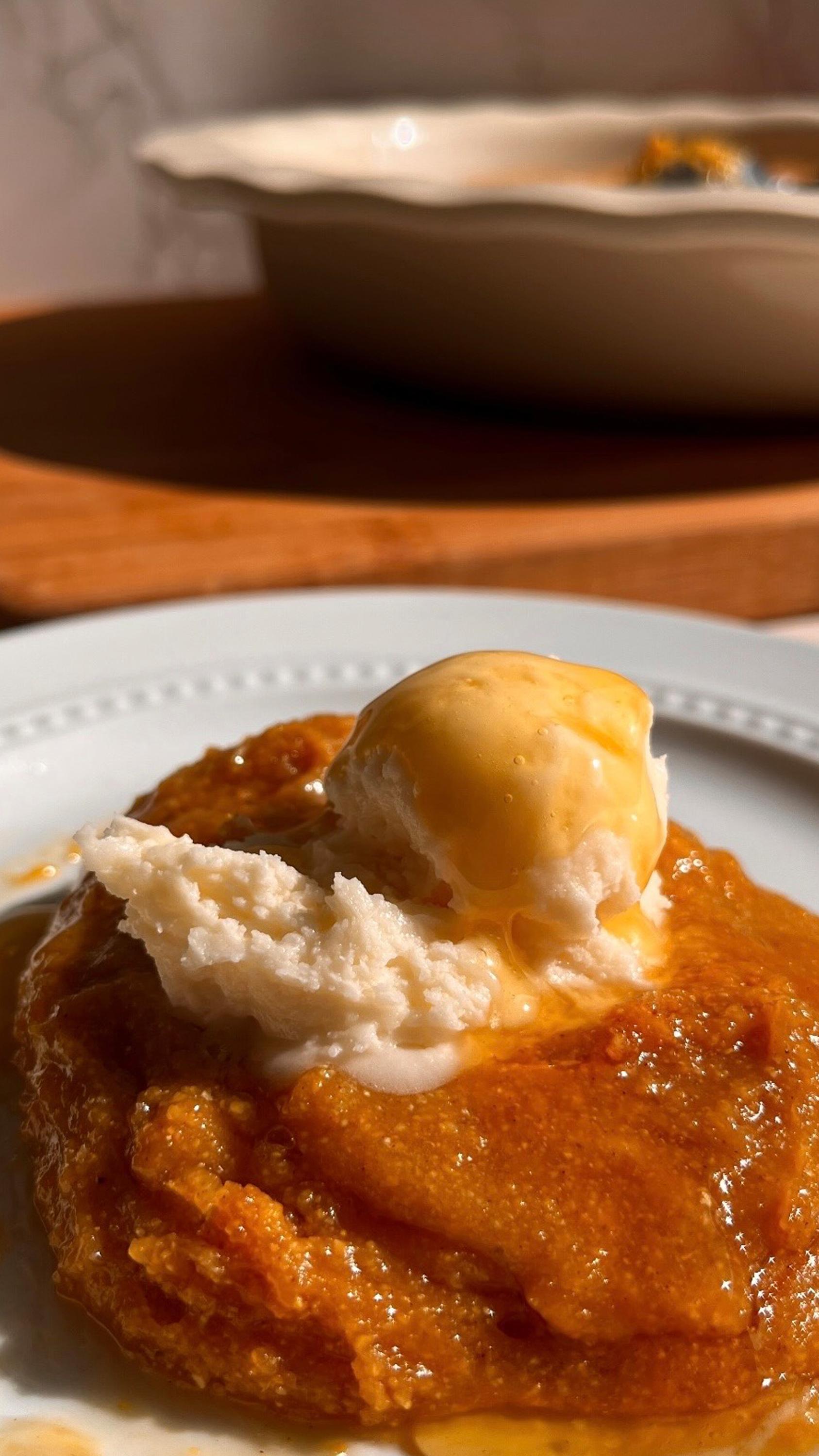 Corn cookie skillet