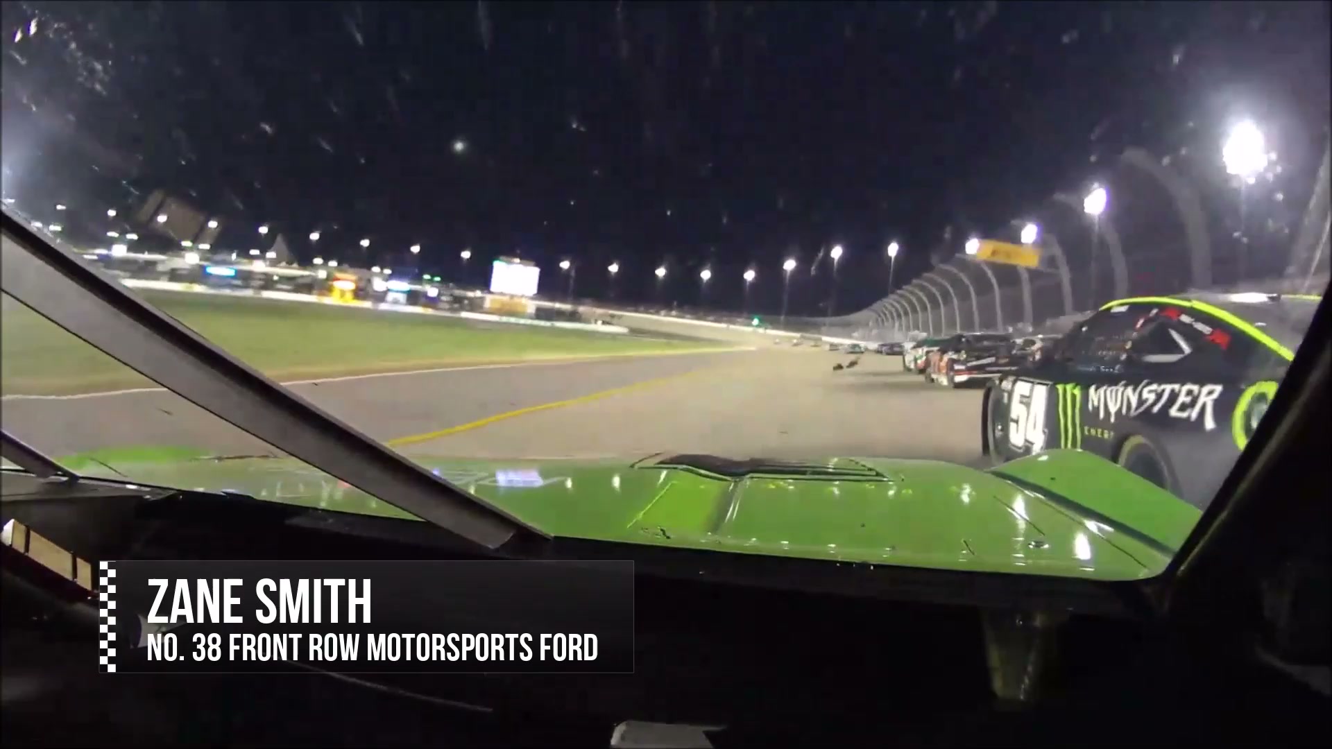 In-cars: Different angles of Buescher, Hocevar scuffle