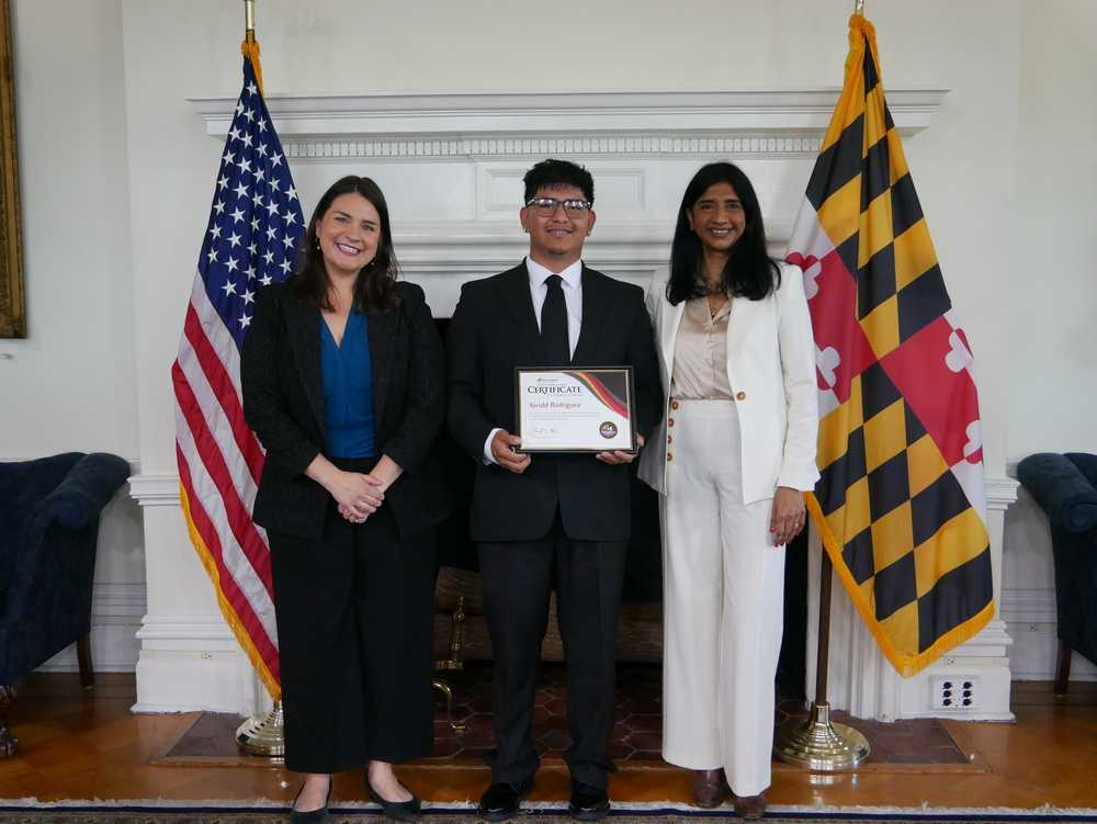 Anne Arundel County student named state apprentice of the year