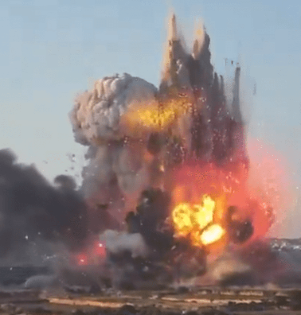 Massive fireworks factory explosion leaves two hospitalised as Britons ...