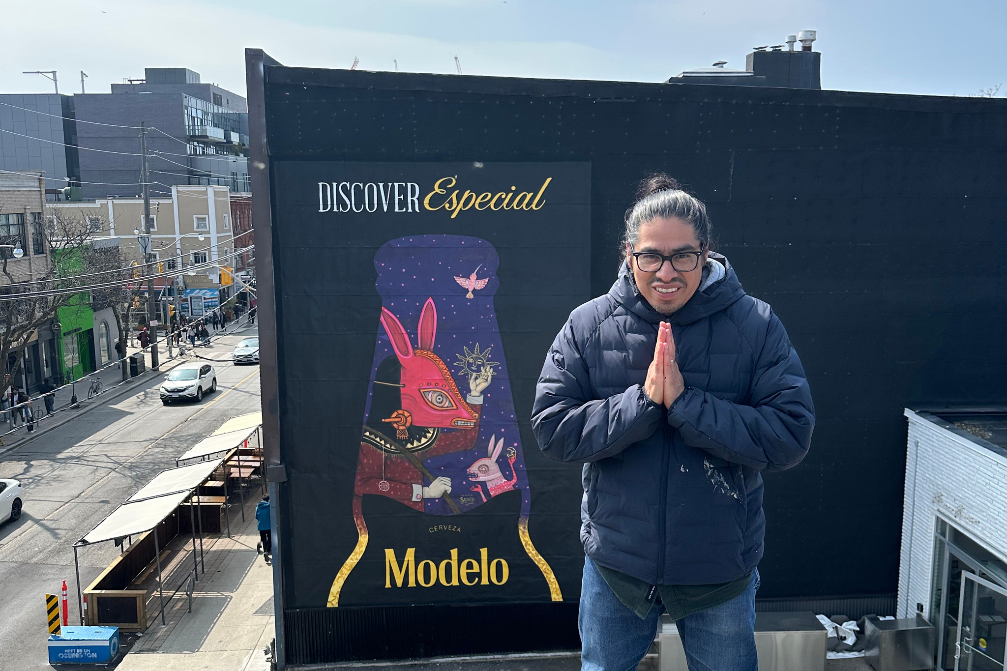 Mexican street art icon unveils two new murals in Toronto