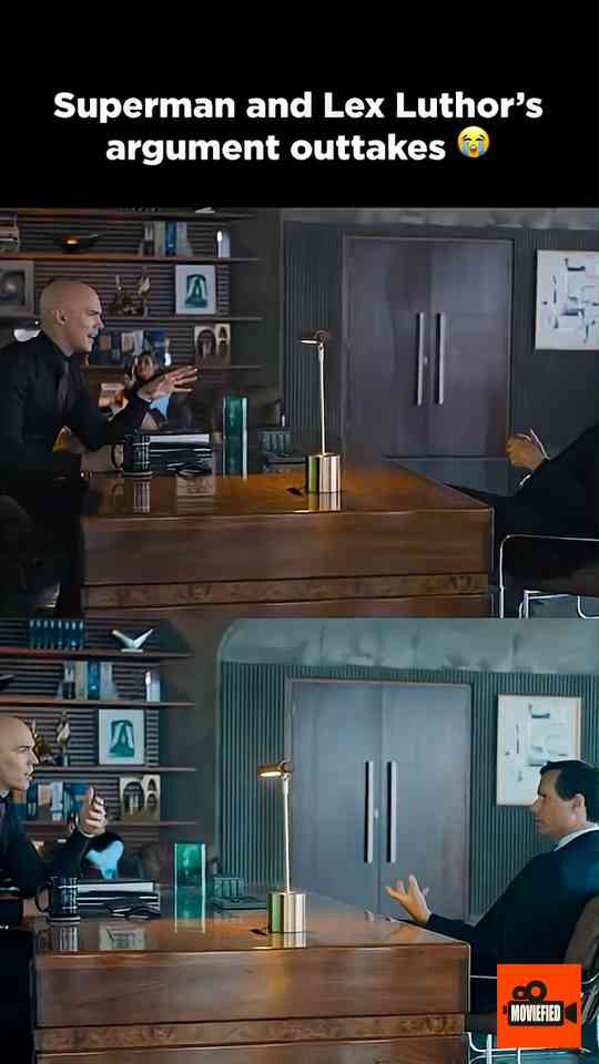 Superman and Lex Luther's funniest bloopers