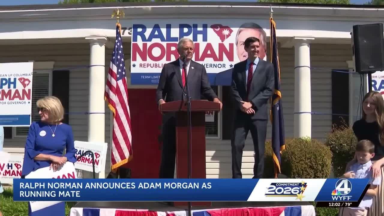 Ralph Norman taps Adam Morgan as running mate for South Carolina ...
