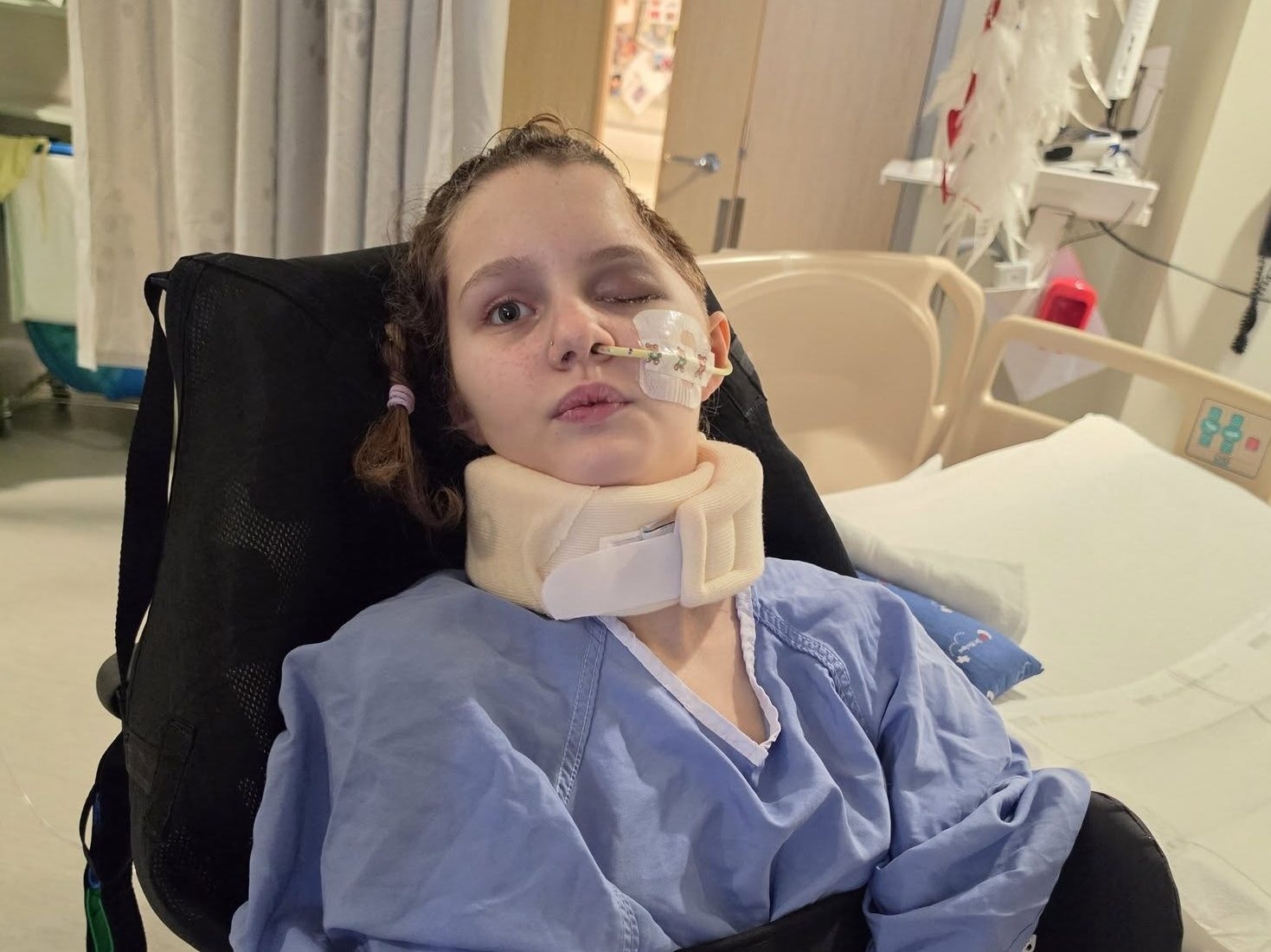 Family of BC shooting survivor living 'between a car and a couch'