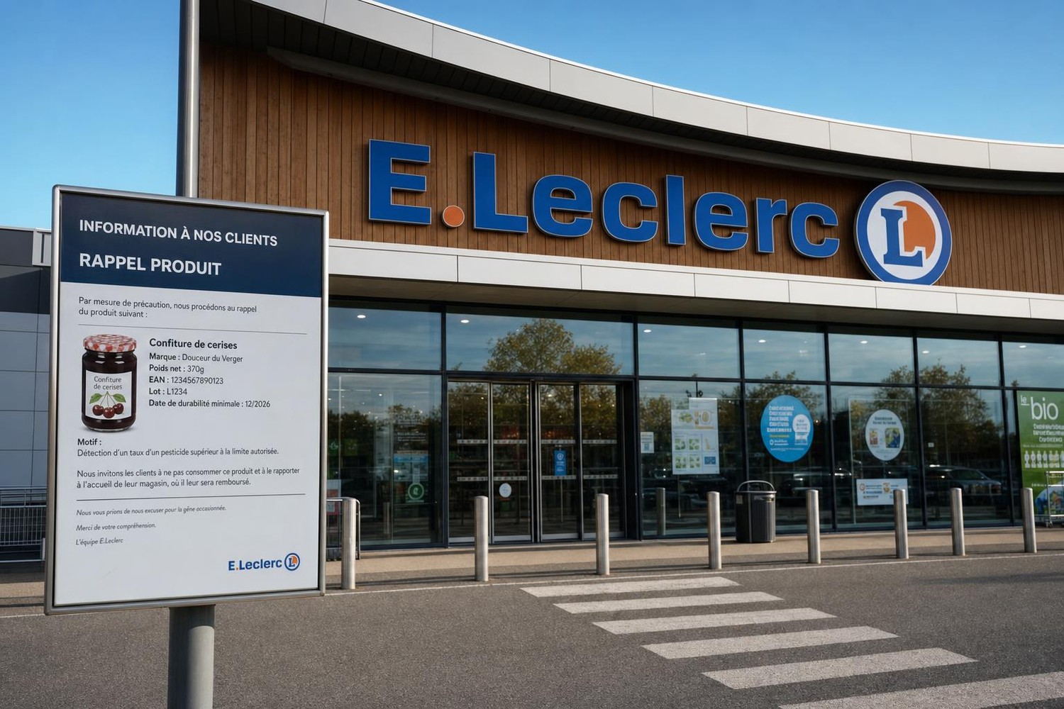 Rappel conso : ELeclerc retire cette confiture du petit-déjeuner ...