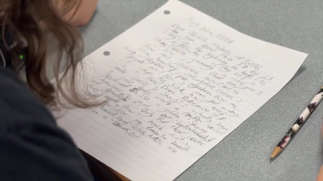 Shields Middle School students seal letters in 50-year time capsule
