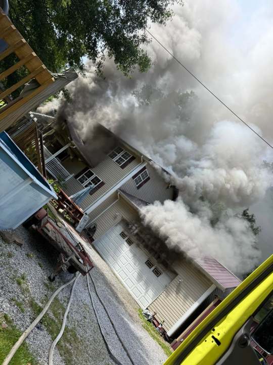 5 firefighters injured in Manchester house fire battle