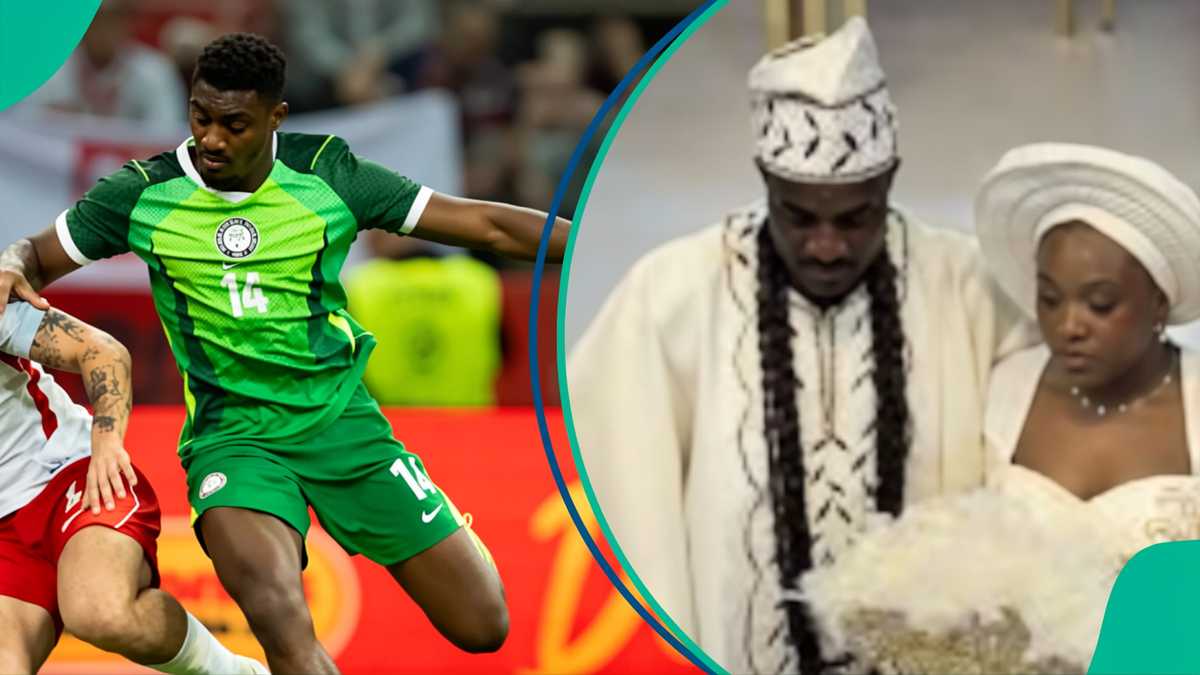 Video: Super Eagles star marries Belgian-Nigerian sweetheart in ...