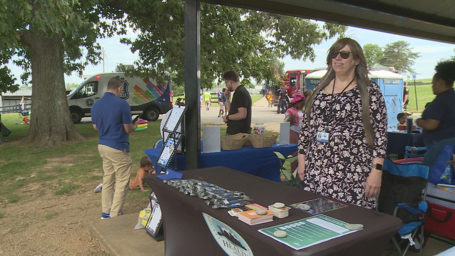 Lexington police event combines family activities with gun safety awareness