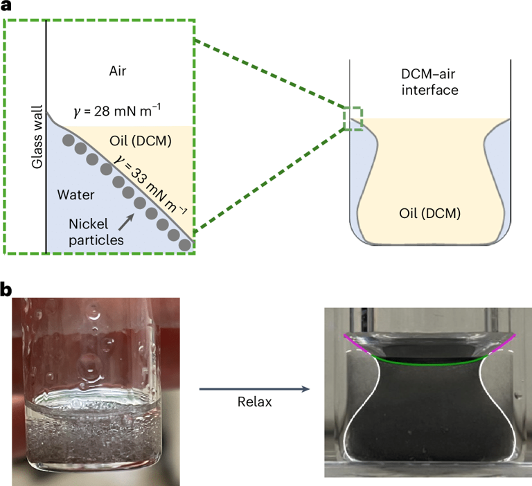 A college student mixed water, oil, and nickel and accidentally created ...