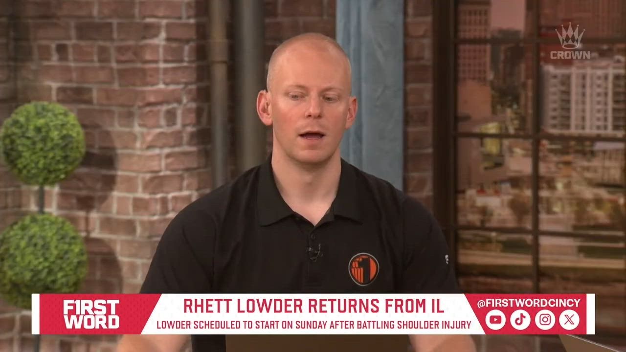 Cincinnati Reds starter Rhett Lowder returning from injured list