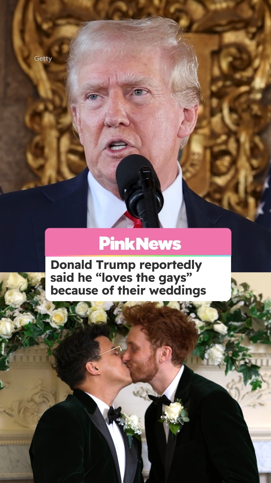 Trump's "love the gays" remark resurfaces amid anti-LGBTQ+ record, NYT ...