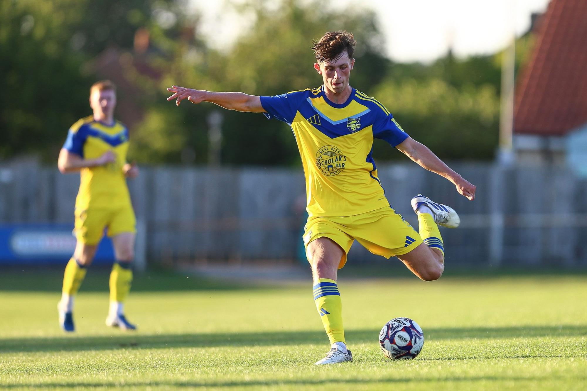 Whitby Town sign promising young defender Leon Gibson-Booth