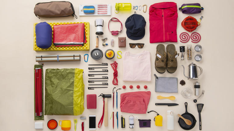 The trending 'knolling' method turns the fun of home organization into art