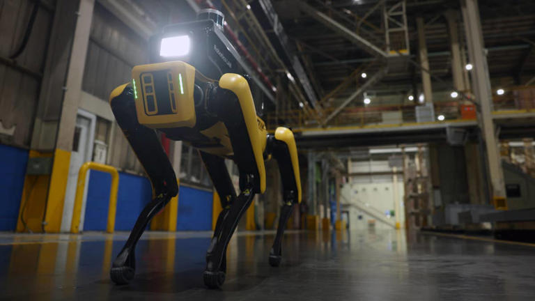 Hyundai’s robot dogs will patrol World Cup venues for security