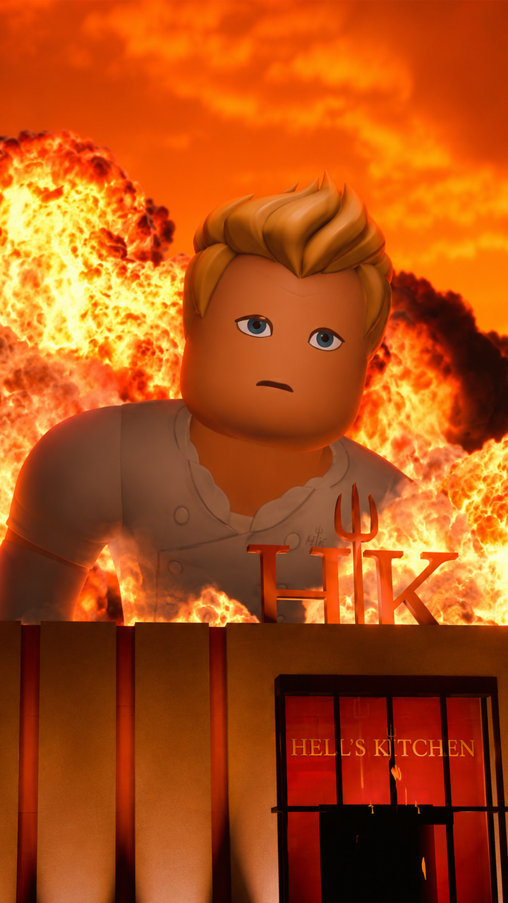 Roblox players enter Hell's Kitchen 2 for a cooking challenge