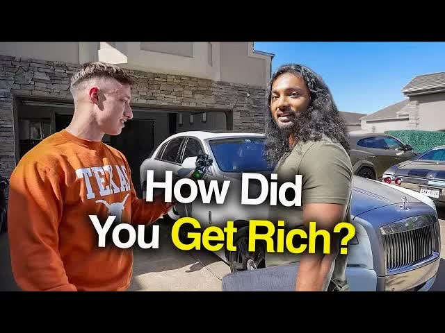 Asking millionaire homeowners how they got rich