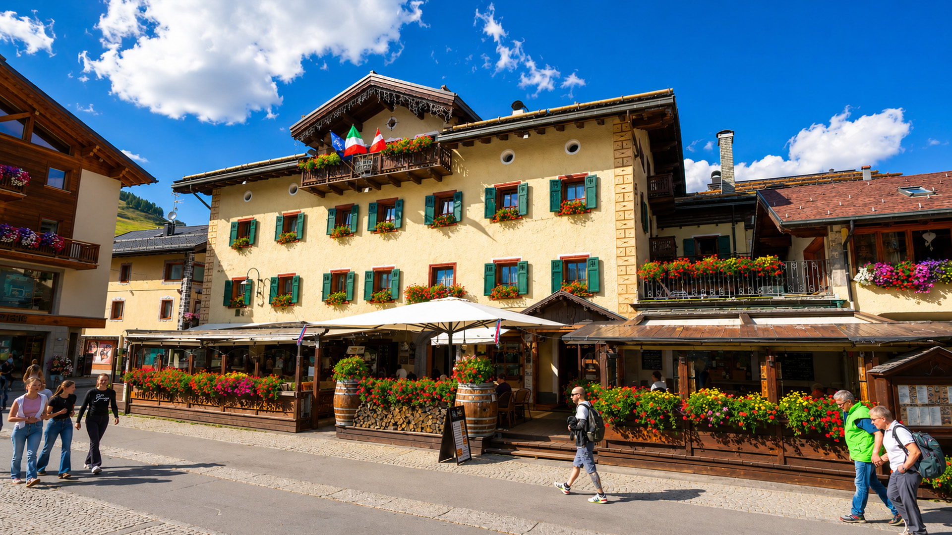 Have you seen Livigno like this before?