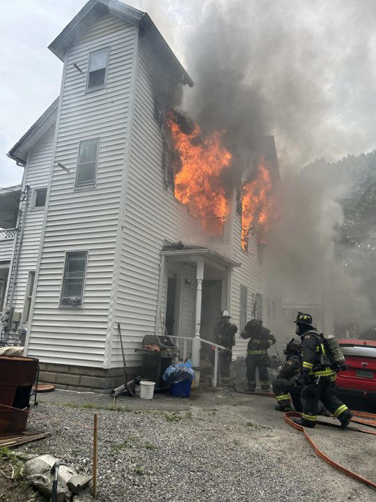 Minor injury following house fire in Torrington