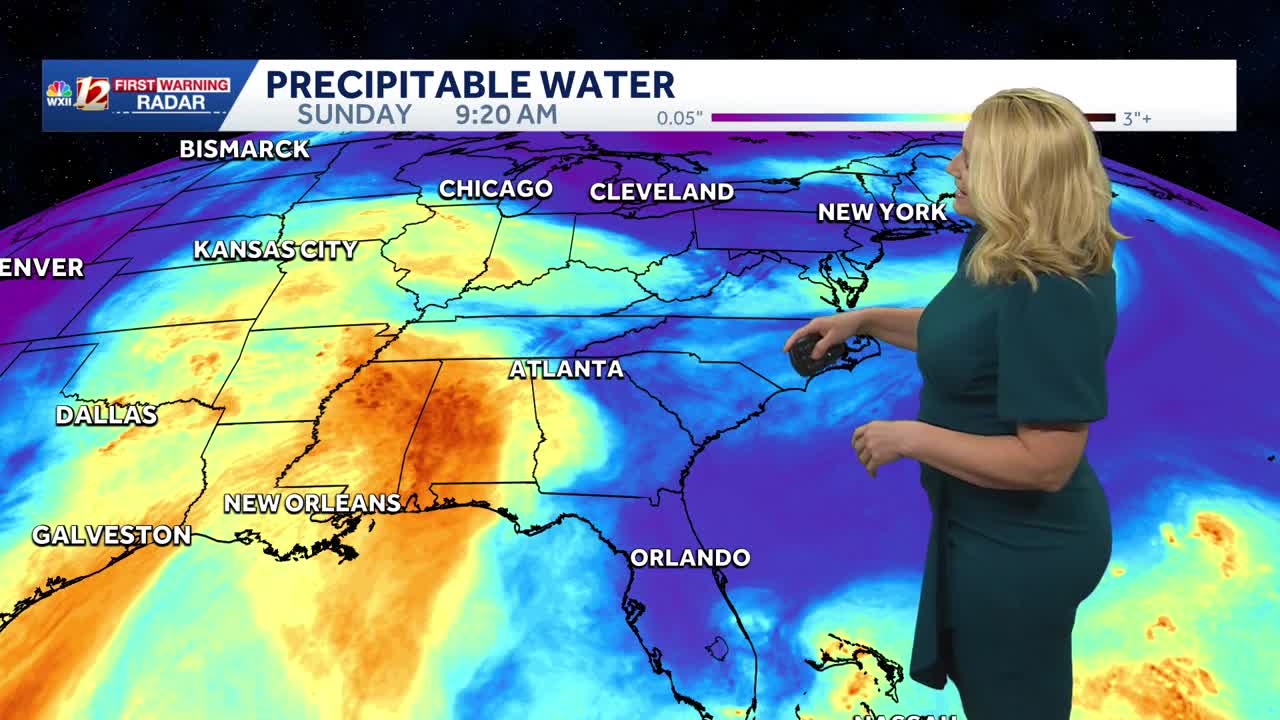 Hot Sunday highs, June 6 update | More humid summerlike pattern builds ...