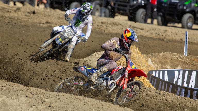 Jett Lawrence edges Haiden Deegan in round 19, Hangtown 450 qualification