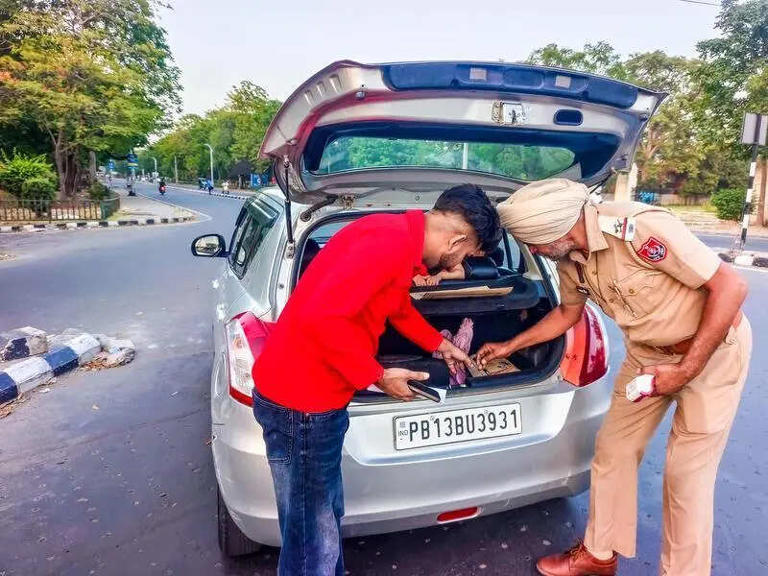 Punjab Police check 29,000 vehicles in drive against illegal hooters ...