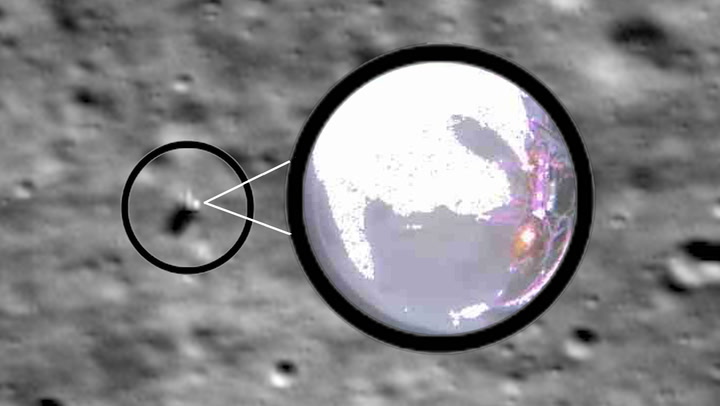 Intuitive Machines lander images from orbit and surface of moon