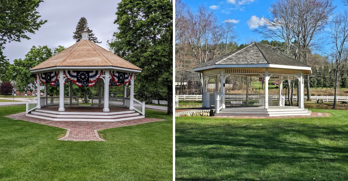 10 picture-perfect New Hampshire town commons guarding historic gazebos