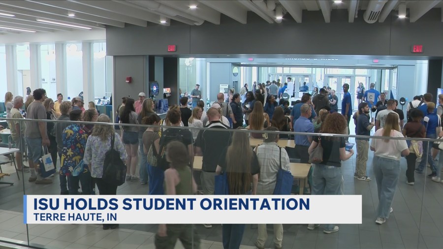 Indiana State University holds orientation for incoming freshman