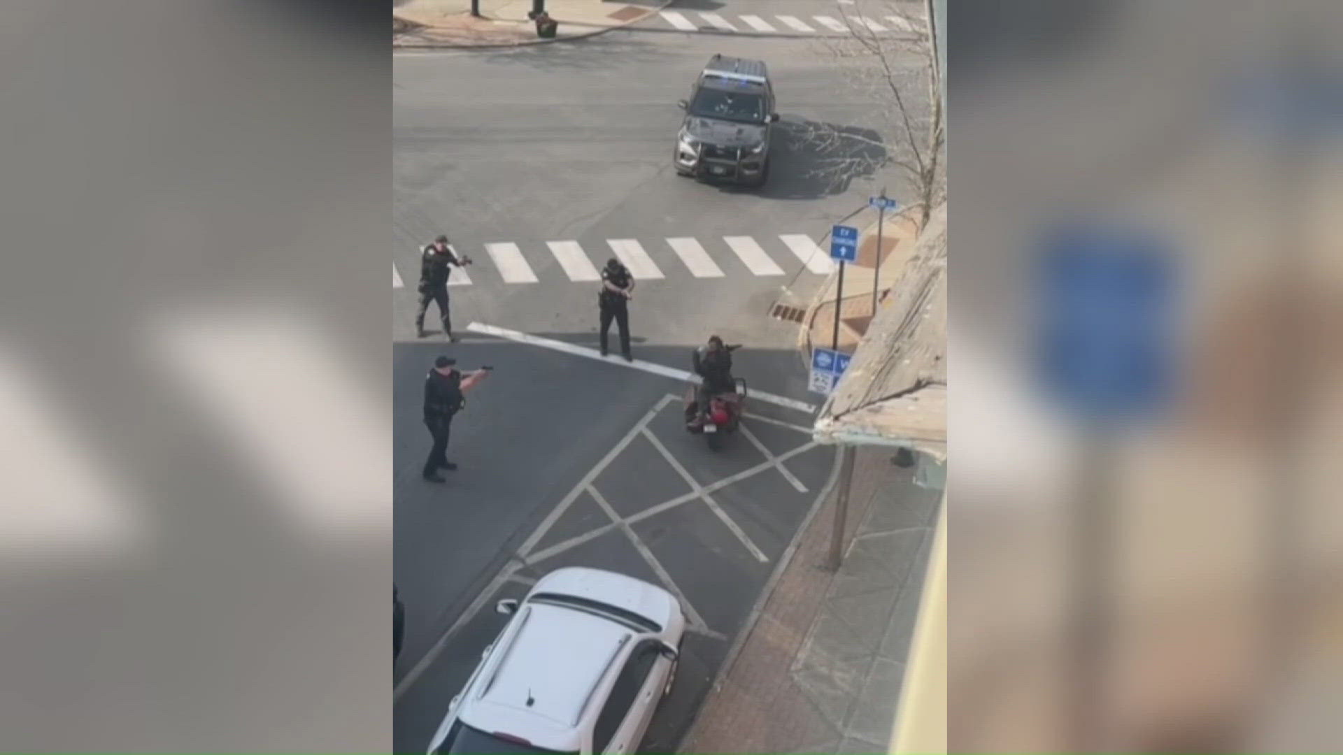 Police shoot man who swung sword during traffic stop in Calais